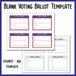 Voting Slip Template - Printable Slip Templates