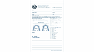 Dental Laboratory Slip Template - Printable Slip Templates