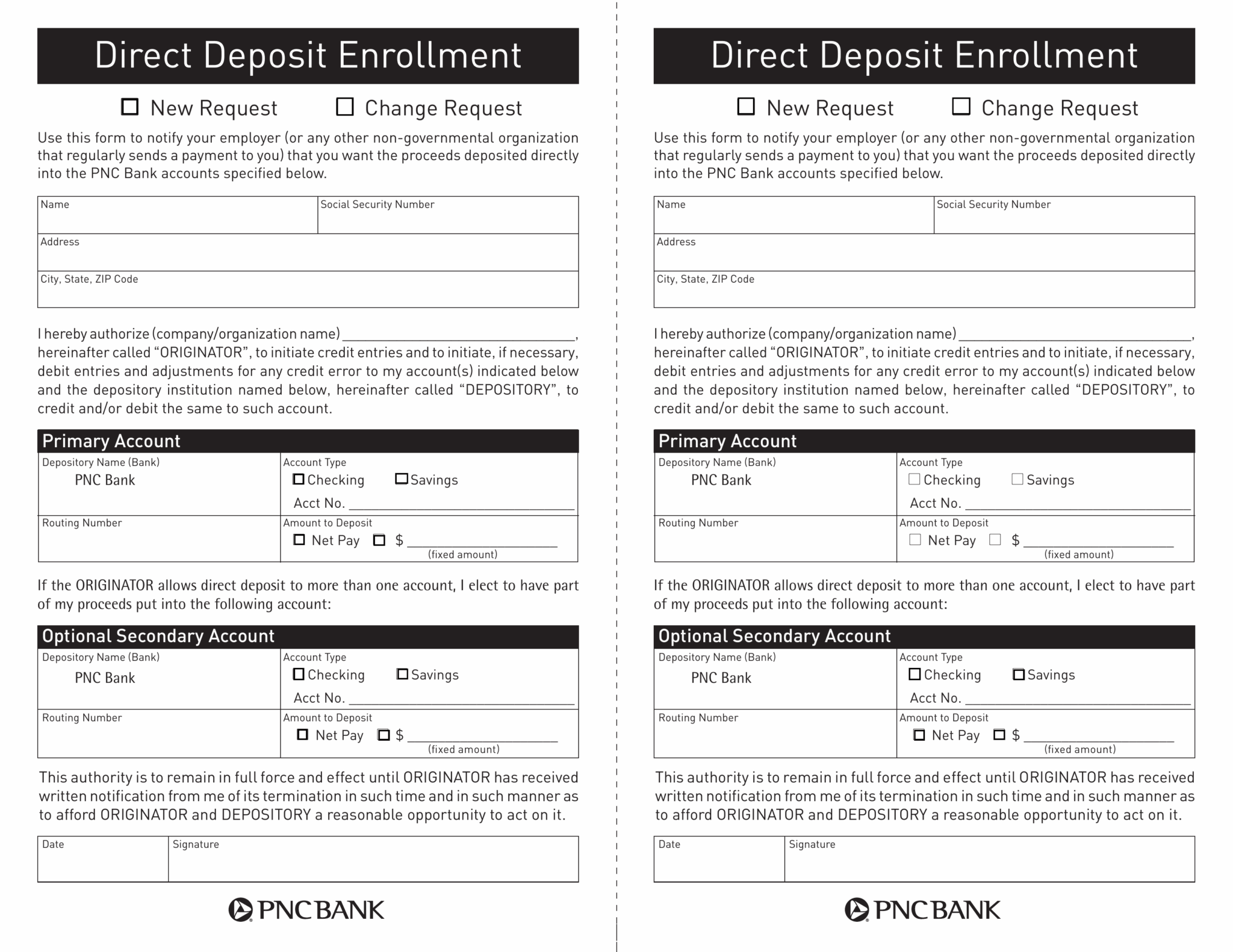 Pnc Deposit Slip Template - Printable Slip Templates