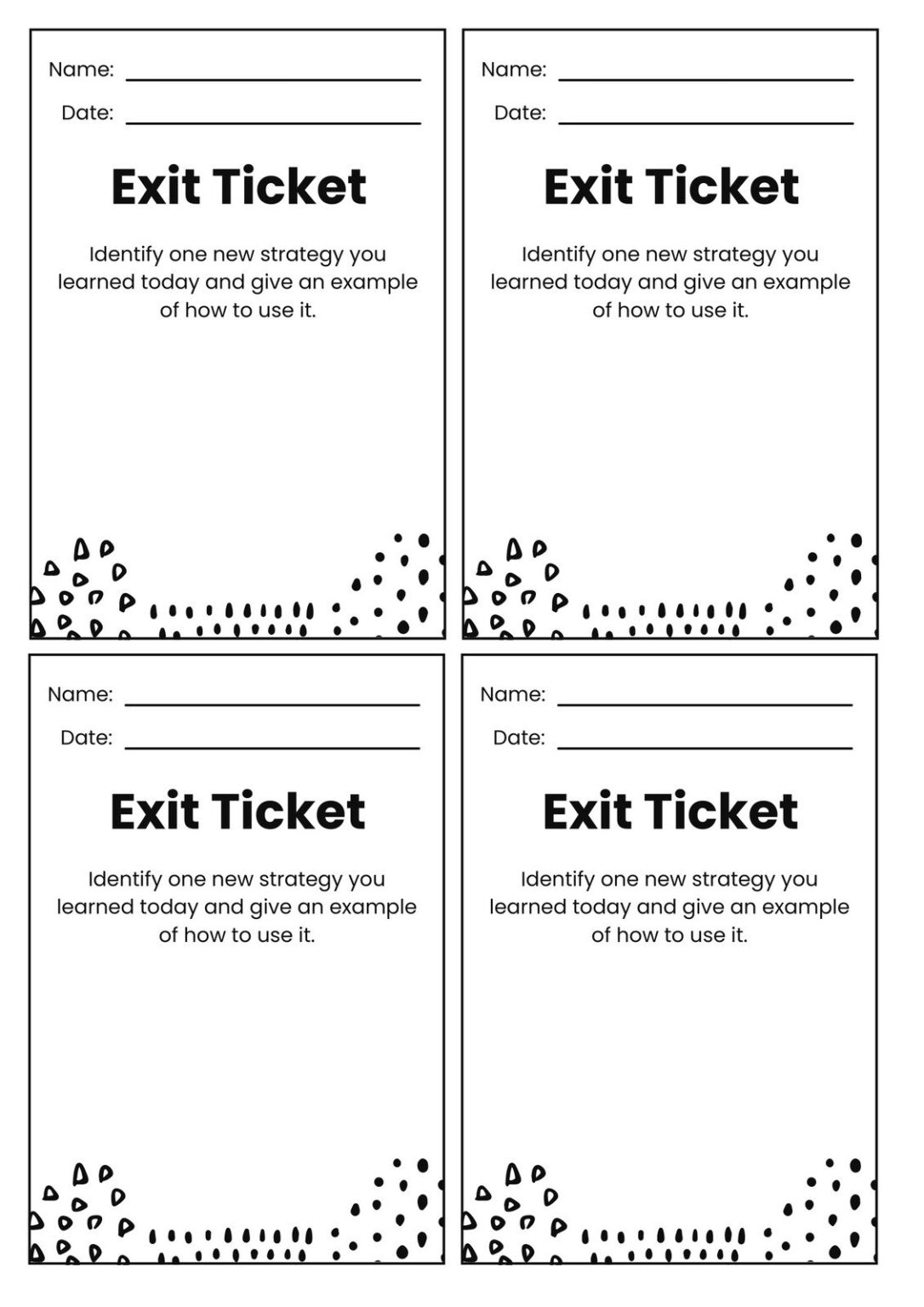 Weight Slip Template - Printable Slip Templates