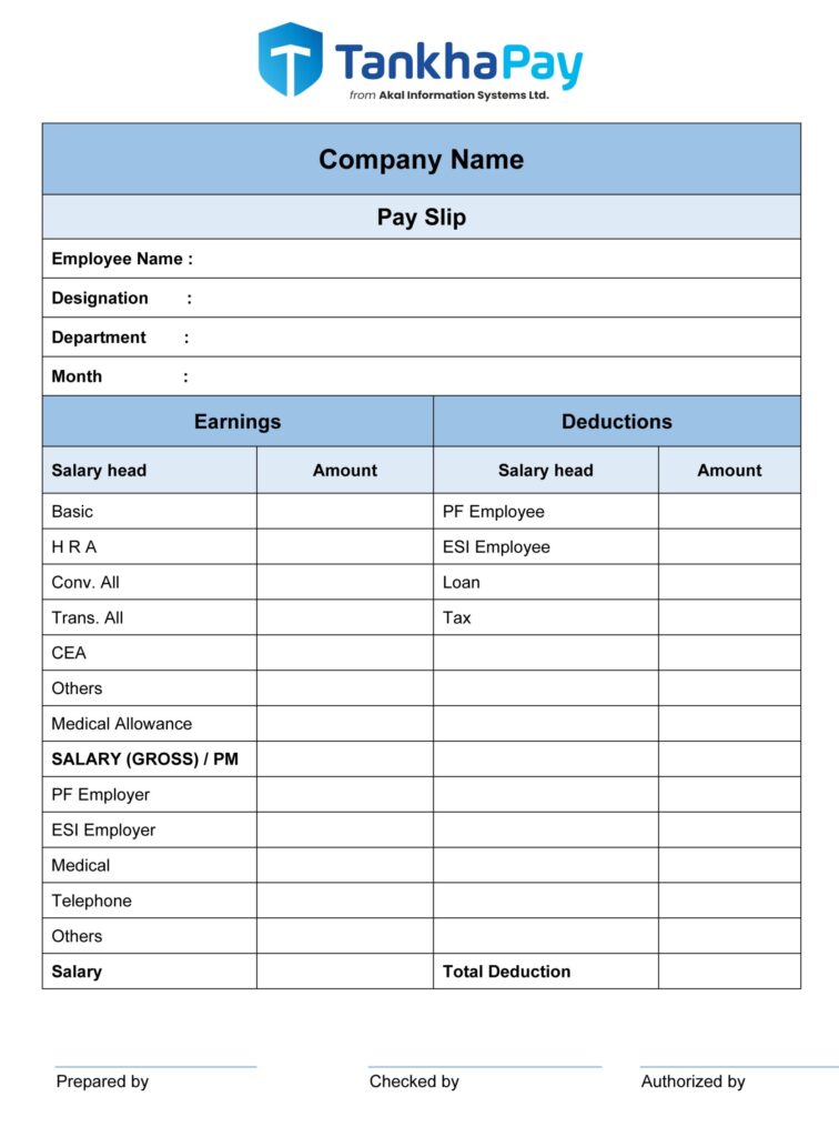 Borrower’s Slip Template - Printable Slip Templates